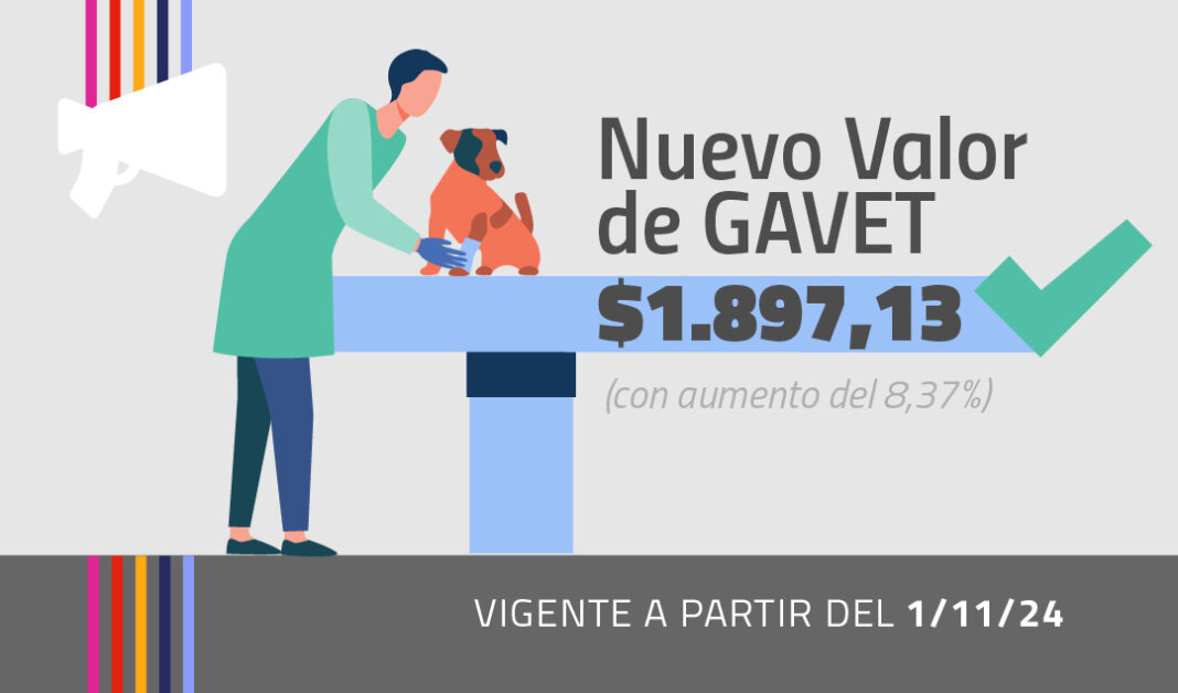 El CVPBA fijó el valor del GAVET a partir de noviembre en $1.897,13 ...